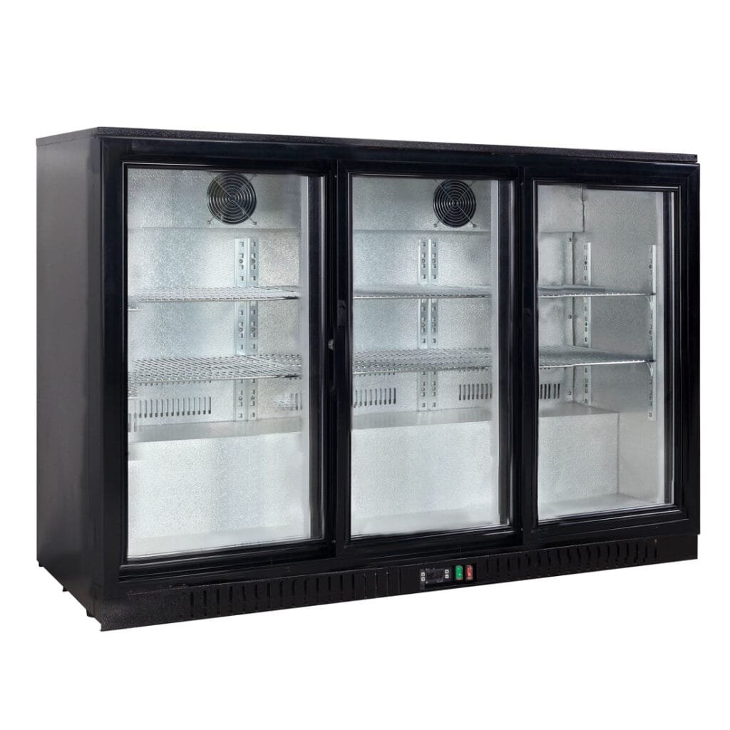 Thermaster Under Bench Three Sliding Door Bar Cooler – LG-330SC - CHEFHOUSE