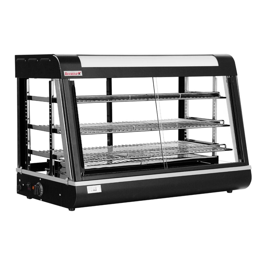 Benchstar Pie Warmer & Hot Food Display – PW-RT/900/1E – 900x490x610mm ...